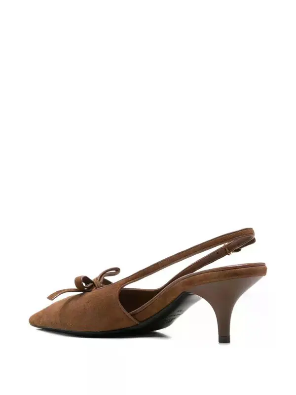 Miu Miu Bow-detail Pointed-toe Pumps