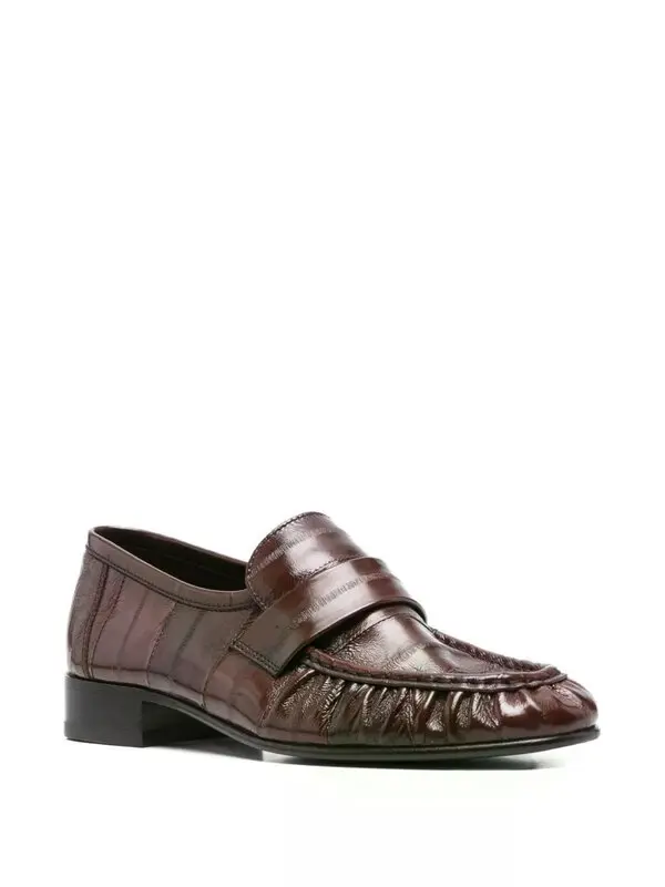 THE ROW Leather Loafers