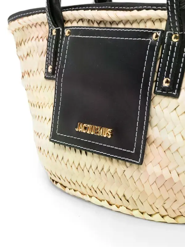 Jacquemus Small Woven Basket Bag
