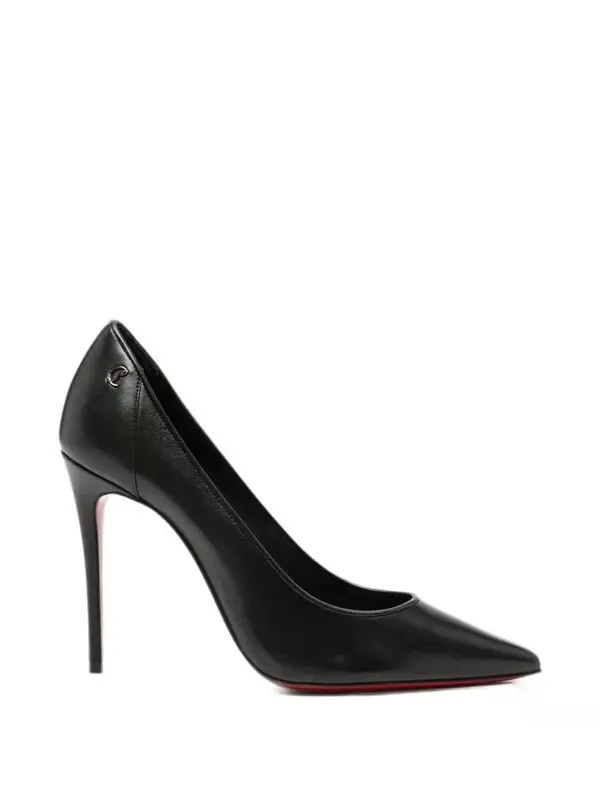 CHRISTIAN LOUBOUTIN Sporty Kate Leather Pumps - Black