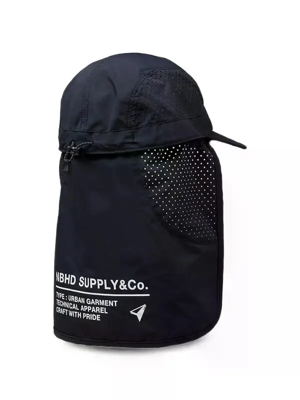 NEIGHBORHOOD Logo-print Panelled Cap