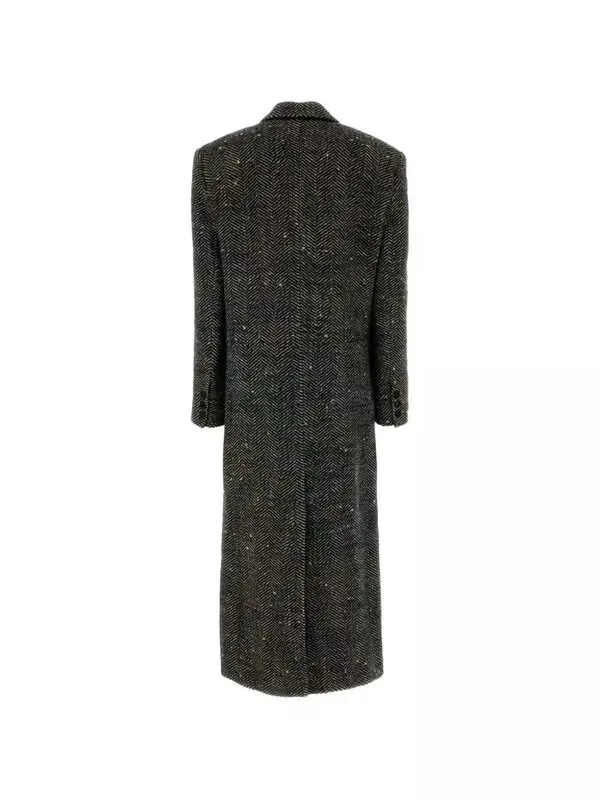 Isabel Marant Étoile Herringbone Pattern Ealine Coat