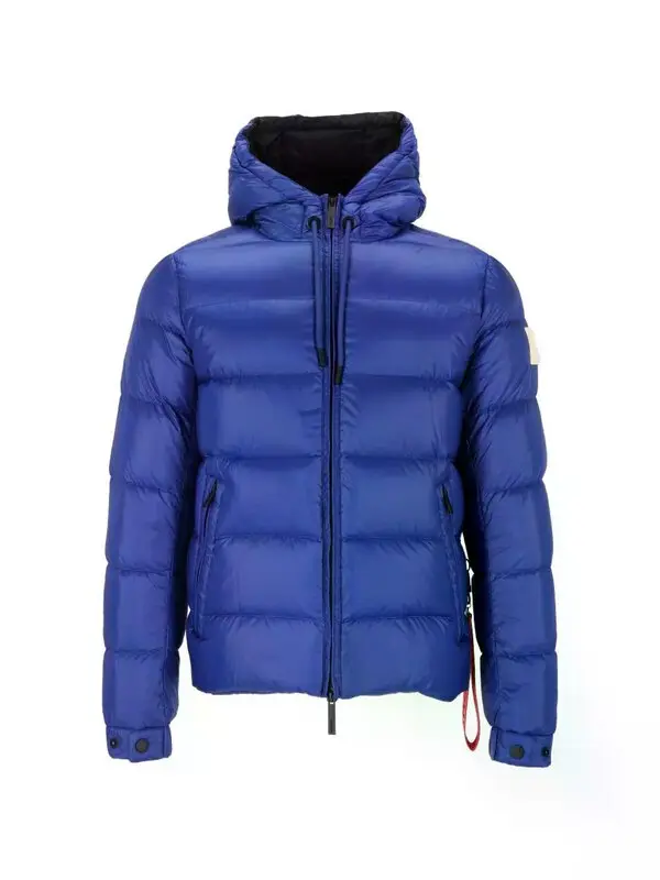 AFTER/LABEL Verbier Quilted Hooded Jacket - Blue
