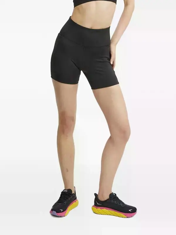 PUMA Logo-print Panelled Shorts - Black
