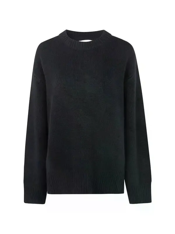 LISA YANG Noor Cashmere Round-neck Sweater - Black