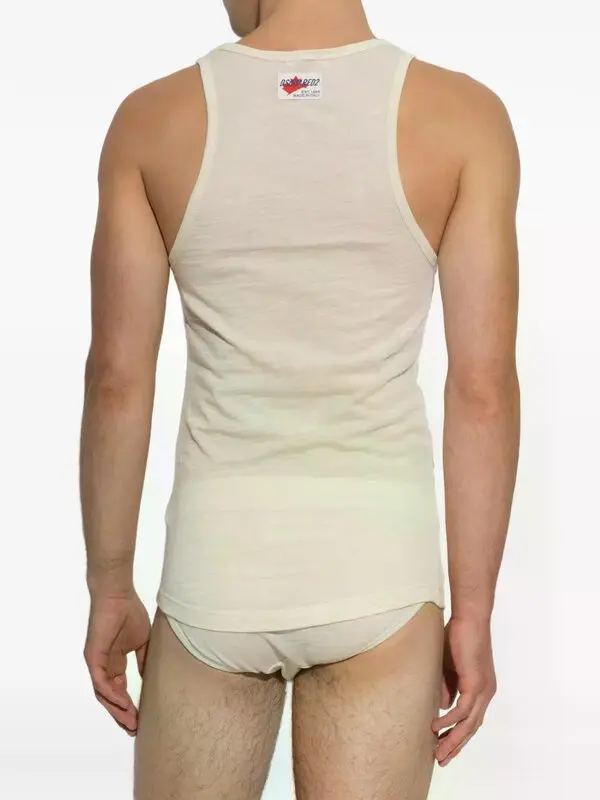 Dsquared2 Logo-patch Tank Top