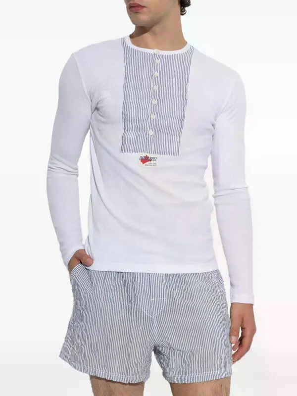 Dsquared2 Logo V-neck T-shirt