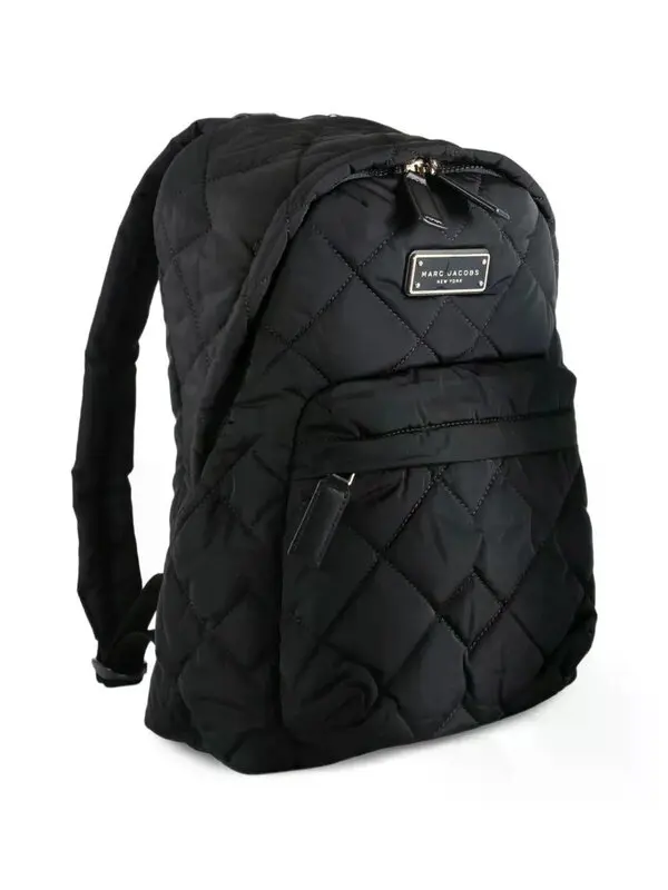Marc Jacobs Quilted Backpack - Black