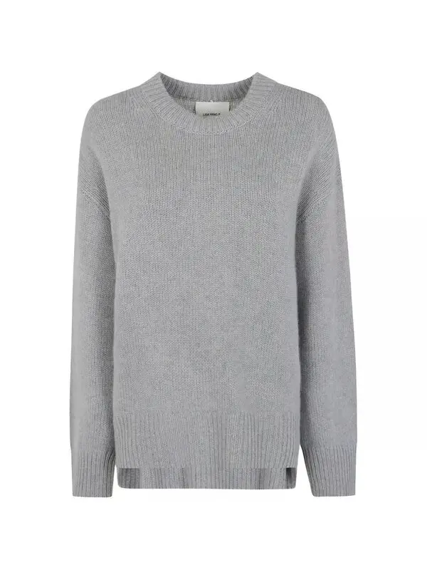 LISA YANG Noor Round-neck Cashmere Sweater - Grey