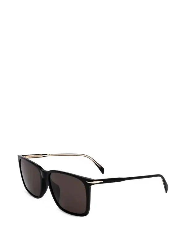DB EYEWEAR BY DAVID BECKHAM Square-frame Sunglasses - Black