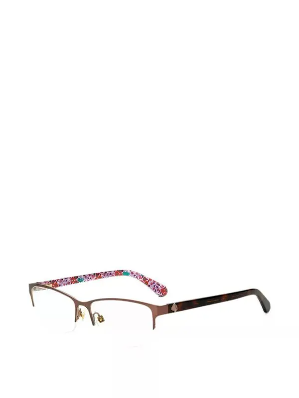 Kate Spade New York Marnie Rectangle-frame Glasses - Brown