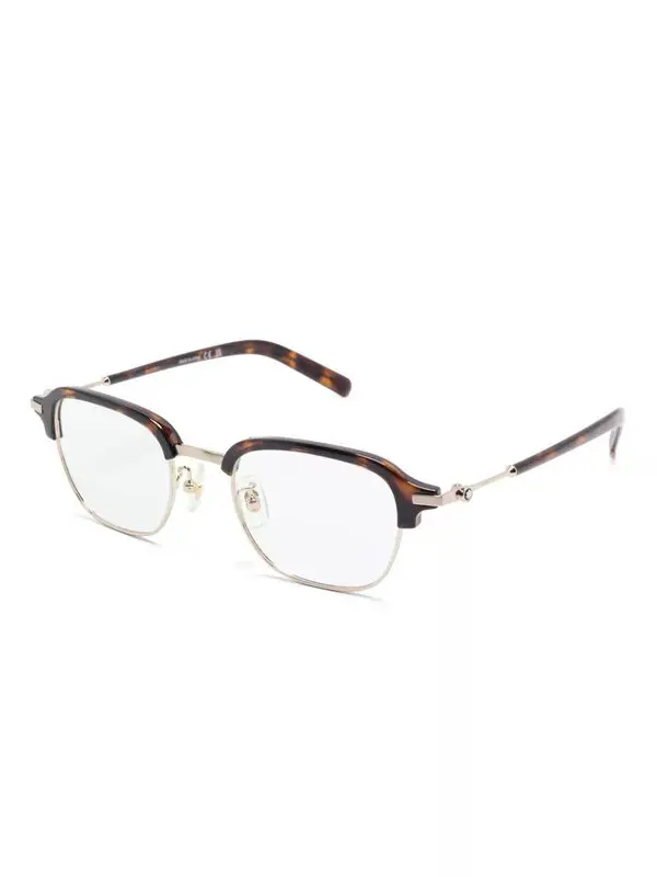 Montblanc Tortoiseshell-effect Glasses