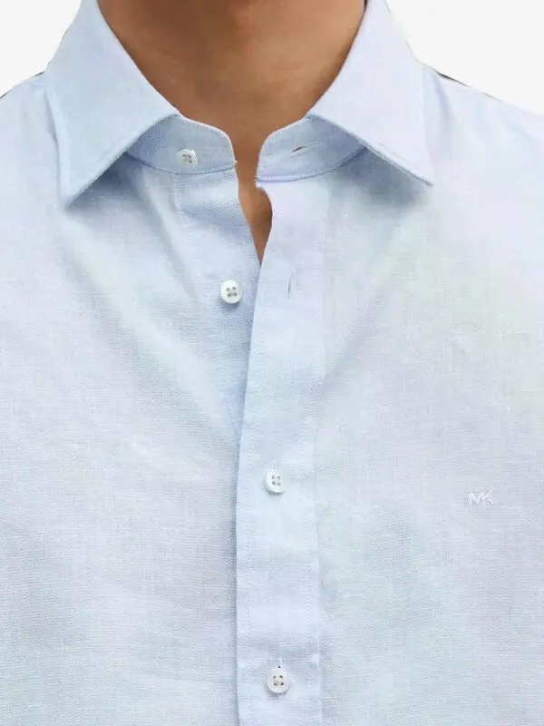 Michael Kors Logo-embroidered Shirt
