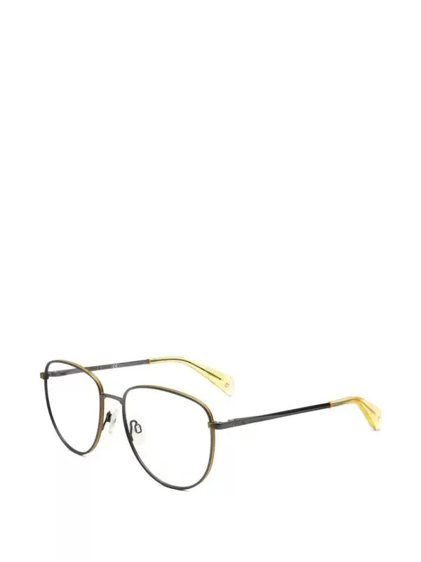 Rag & Bone Geometric-frame Glasses - Grey