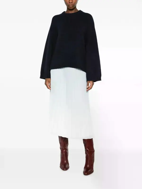 Maison123 Odessa Pleated Midi Skirt