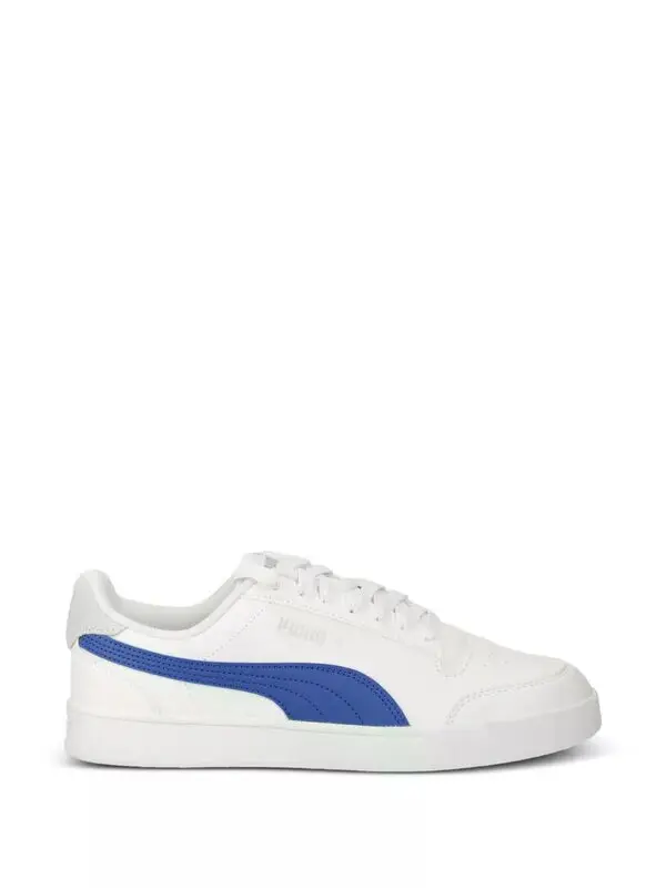 PUMA Shuffle Logo-print Low-top Sneakers - White