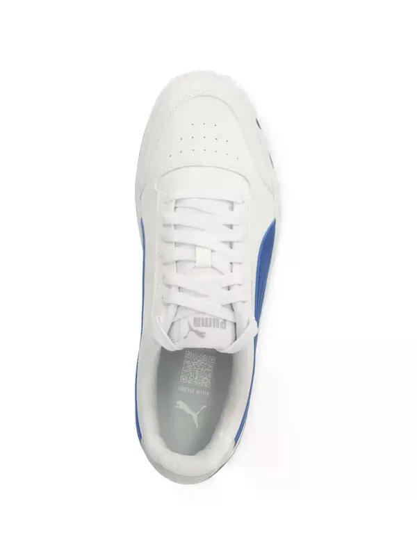 PUMA Shuffle Logo-print Low-top Sneakers - White