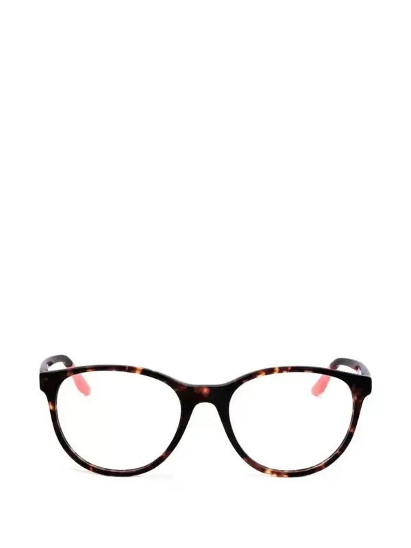 Under Armour Ua 5020 Tortoiseshell-effect Round-frame Glasses - Brown