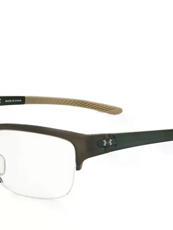 Under Armour Rectangle-frame Glasses - Grey