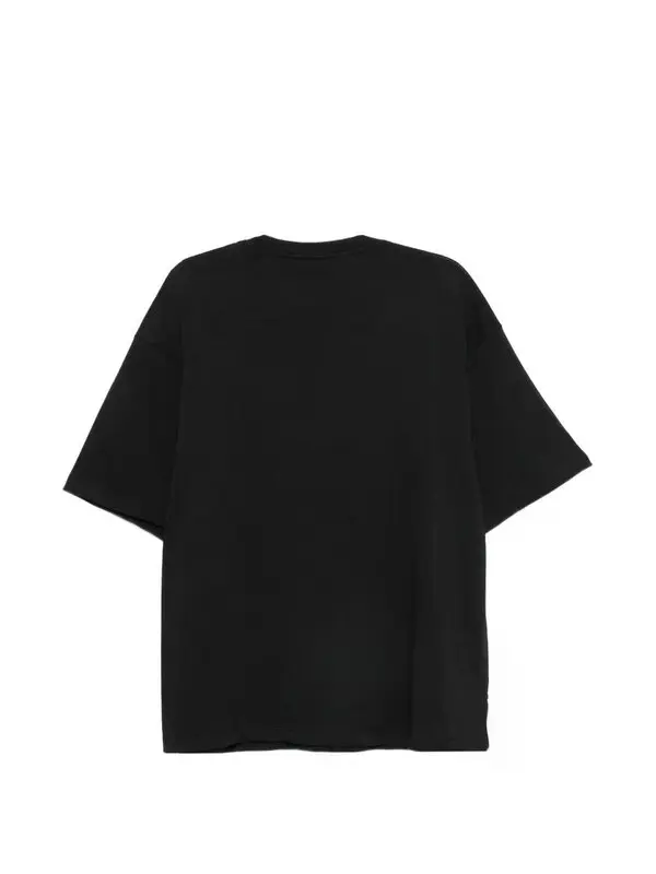 Just Cavalli Snake-print Logo-print T-shirt