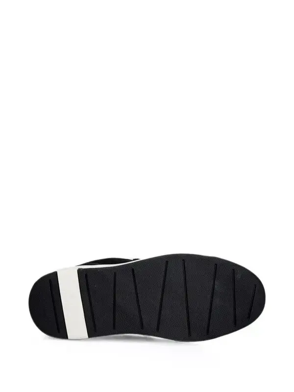 Armani Exchange Panelled Logo-patch Sneakers