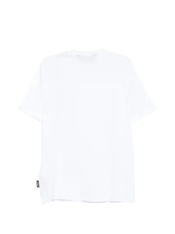 Just Cavalli Snake-print Logo-print T-shirt
