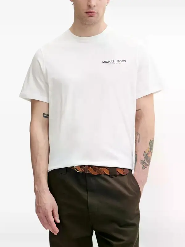 Michael Kors Graphic-logo Cotton T-shirt