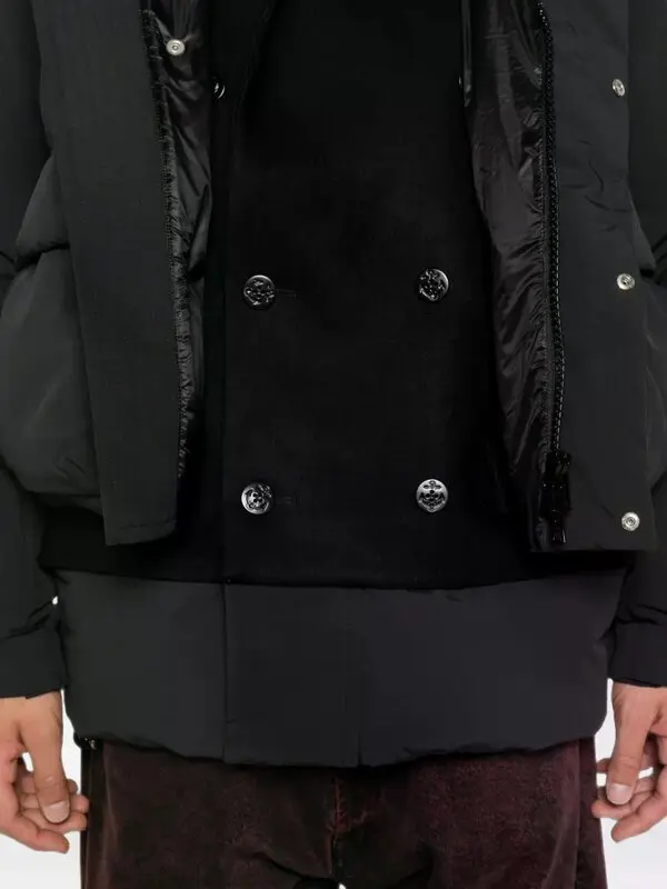 Sacai Layered-design Padded Jacket