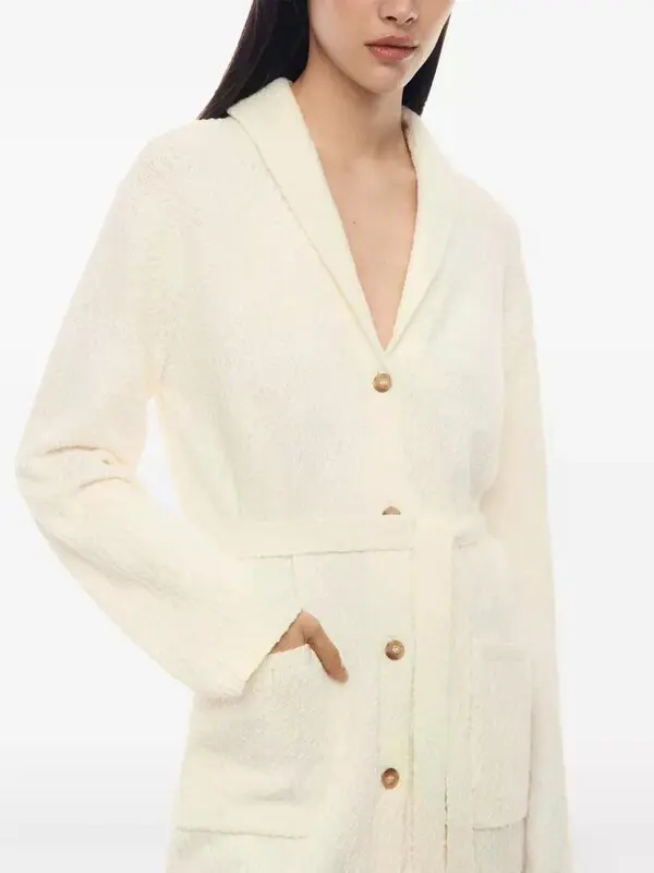 12 STOREEZ Jeans Shawl-collar Mini Dress
