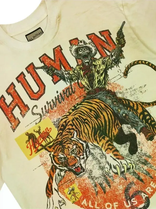 ALL HUMAN Im Gone Logo-print T-shirt