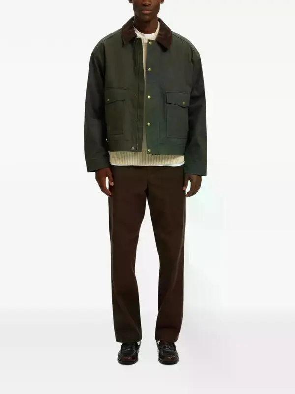 SELECTED Montana Waxed Cotton Jacket