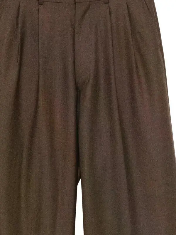 Junya Watanabe Pleated Wool Trousers