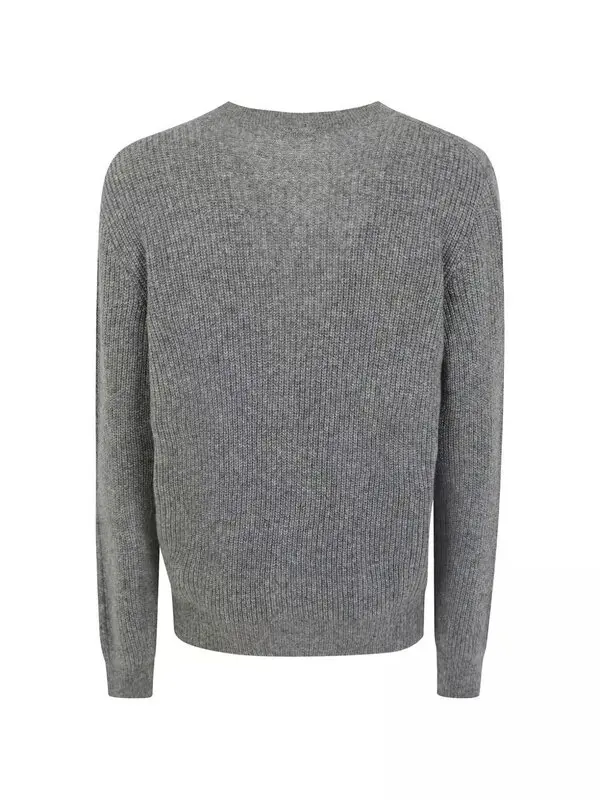 NUUR Ribbed-knit Wool Cardigan