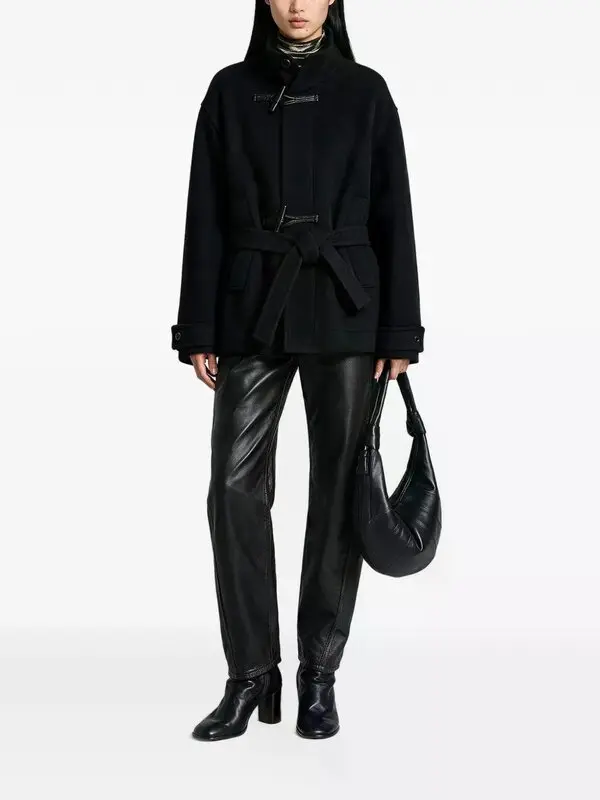 LEMAIRE Short Duffle Coat In Wool