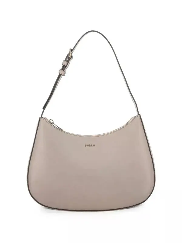 Furla Logo-lettering Shoulder Bag - Grey