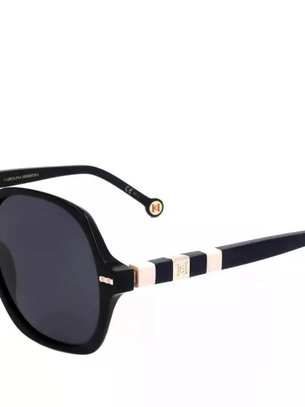 Carolina Herrera Geometric-frame Sunglasses