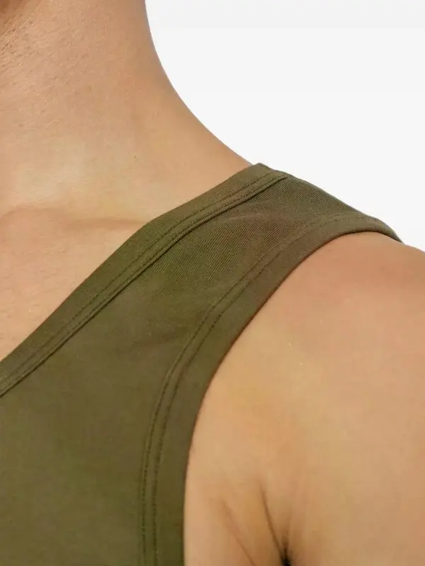 MAISON MARGIELA Logo-patch Tank Top