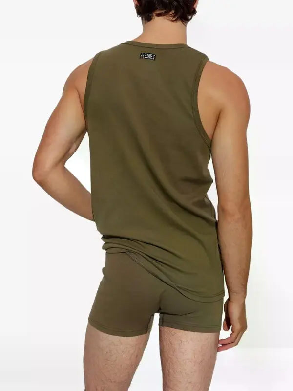 MAISON MARGIELA Logo Patch Tank Top