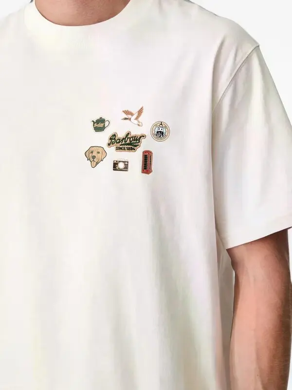 Barbour Patch-detail T-shirt