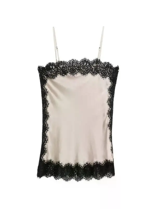 MANSPHIL Lace-trim Top