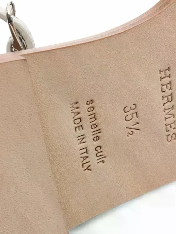 Hermès Santorini Ankle Strap Sandals