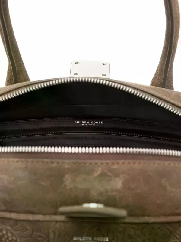 GOLDEN GOOSE Vita Embossed Star Patch Shoulder Bag