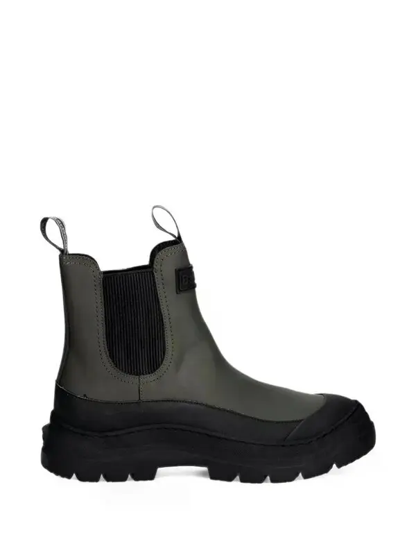 Barbour Harriety Logo-patch Panelled Chelsea Boots