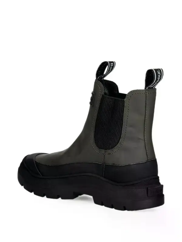 Barbour Harriety Logo-patch Panelled Chelsea Boots