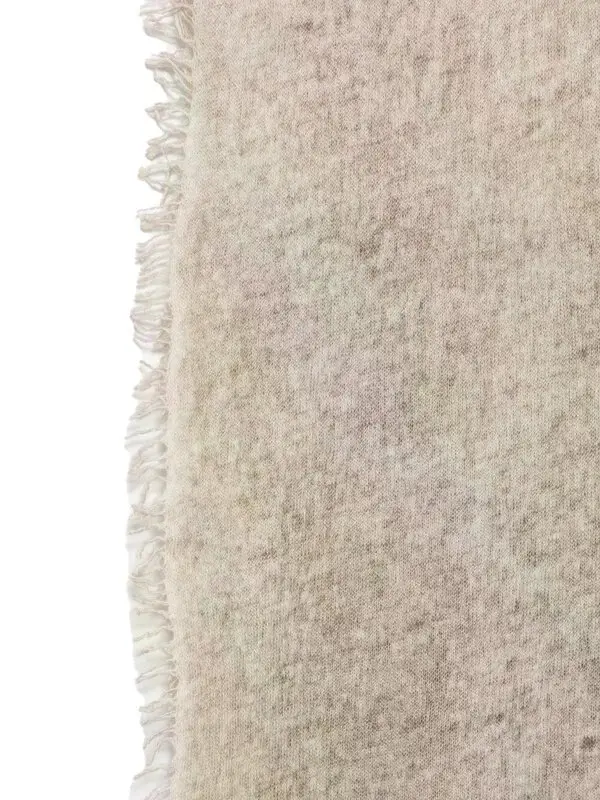 Avant Toi Fringed-edge Cashmere Scarf