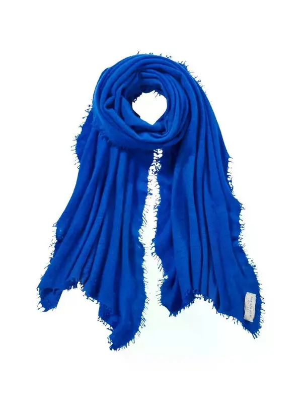 HIMALAYA CLOTHING Frayed-edge Scarf