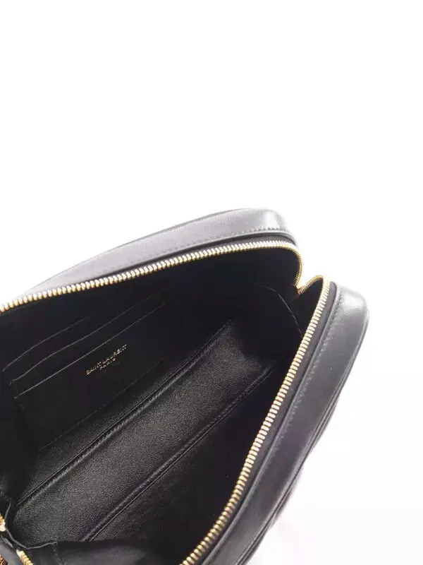 Saint Laurent Quilted Leather Camera Bag
