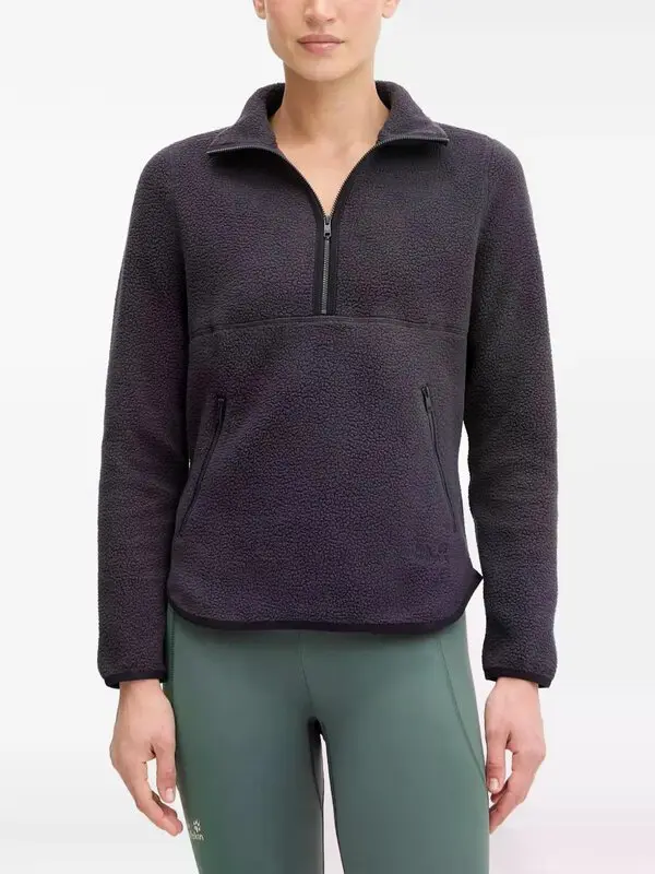 JACK WOLFSKIN Lite Curl Fleece Sweatshirt - Blue