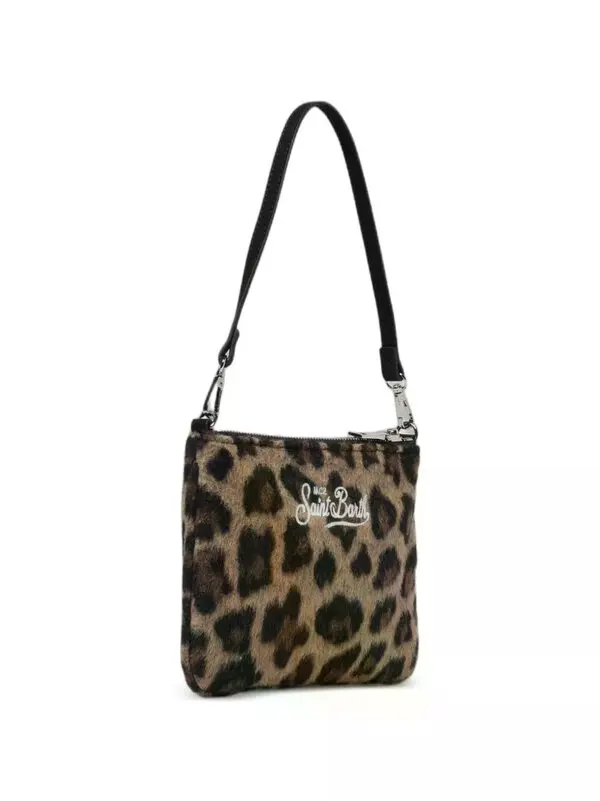 MC2 SAINT BARTH Parisienne Leopard-print Shoulder Bag