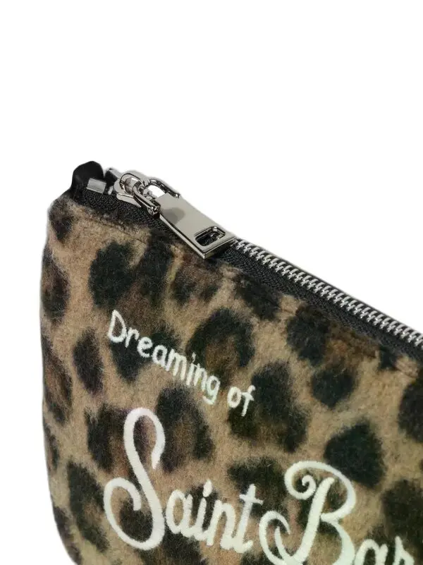 MC2 SAINT BARTH Parisienne Leopard-print Shoulder Bag